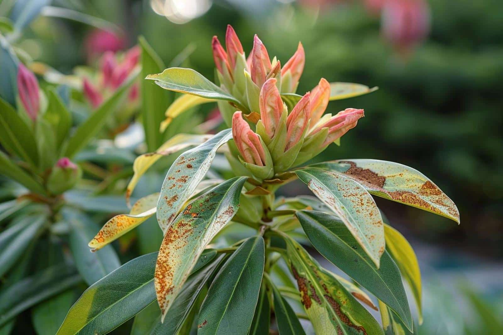 Rhododendron Identifier Les Sympt mes De Sa Maladie