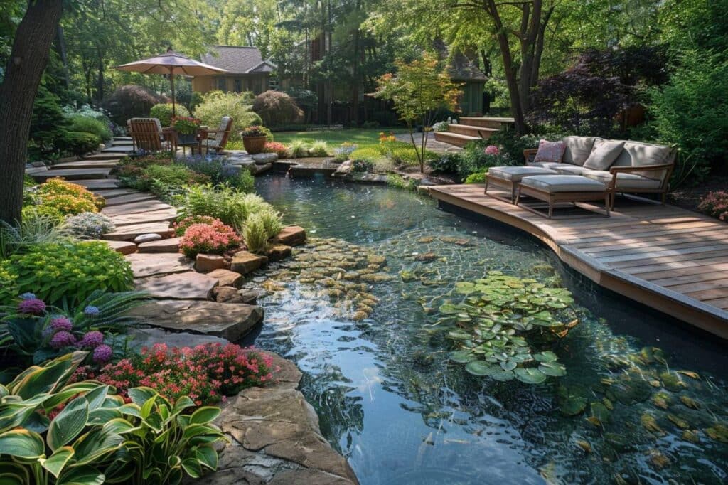 Aménagez votre oasis : Guide pratique pour un bassin extérieur enchanteur